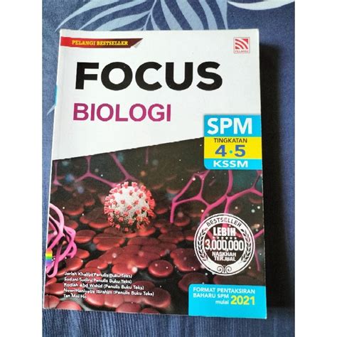Focus Biologi Spm Tingkatan 4and5 Shopee Malaysia