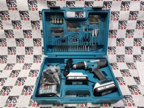 Jual Paket Mata Bor 74pc Mesin Bor Baterai Cordless Drill Makita 18v