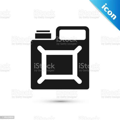 흰색 배경에 격리 된 가솔린 아이콘용 블랙 캐니스터 디젤 가스 아이콘입니다 벡터 일러스트레이션 0명에 대한 스톡 벡터 아트 및 기타 이미지 Istock