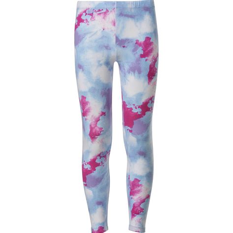 Bcg Girls Athletic Printed Cotton Leggings Academy