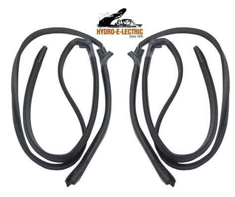 T Top To Body Weather Strip Seal Pair 1987 1988 Ford Mustang Hydro