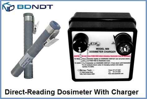 Direct Reading Dosimeter With Charger Price Bdndt Com