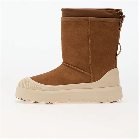 Mens Shoes Ugg M Classic Short Weather Hybrid Chestnut Whitecap
