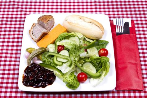 Ploughman S Salad Stock Image Image Of Enjoy Traditional 43773791
