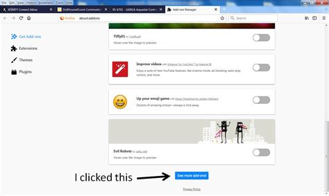 adding an add on to firefox community forums