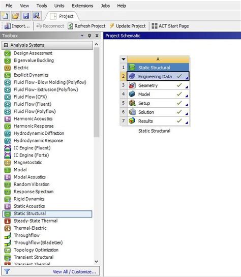 Ansys Workbench Fluent And Static Structural Analysis