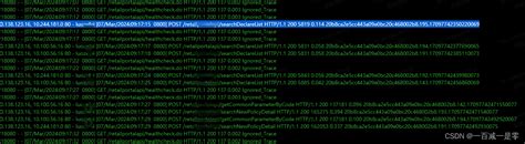 Web服务器（apache）访问日志（accesslog）详细解释apache Accesslog Csdn博客