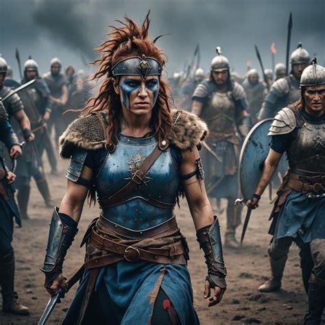 Boudica Warrior Queen Ai Generated Artwork Nightcafe Creator