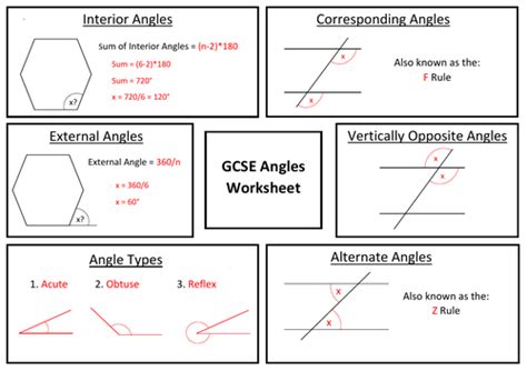 Gcse Maths Worksheets And Answers Teaching Resources