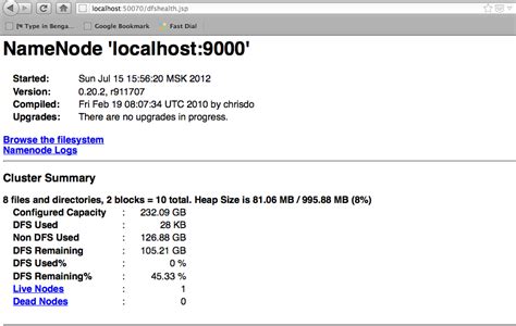 A Single Node Hadoop Cassandra Pig Setup