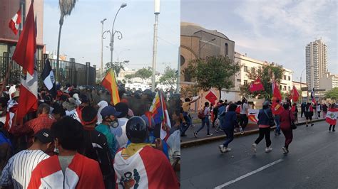 Protestas en Perú manifestantes se concentran en Lima y continúan bloqueos en más de regiones
