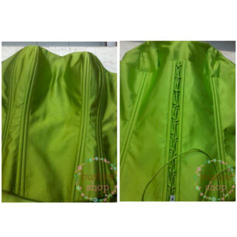 Jual Bustier Premium Satin Tali Hijau Daun Shopee Indonesia