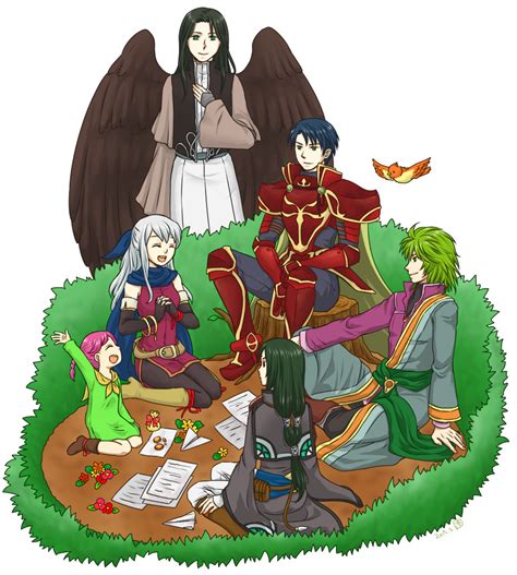 Micaiah Yune Soren Zelgius Sephiran And 2 More Fire Emblem And 2