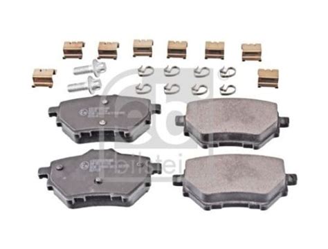Bremsbelagsatz Scheibenbremse Febi Bilstein Hinten für Opel Peugeot 13