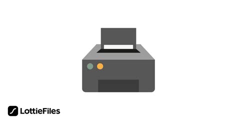 Free Printer Animation Animation By Orendadk Lottiefiles