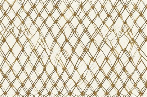 Premium Photo Subtle Golden Raster Geometric Seamless Pattern With Rhombuses Diamond Shapes