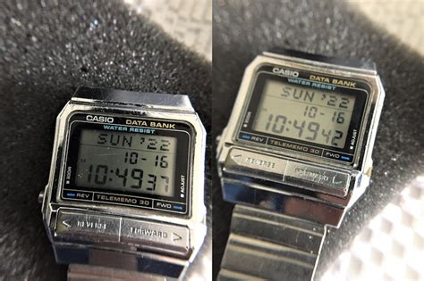 Casio Db 310 Data Bank Watch Module 871data Bank Vintage 80s Digital