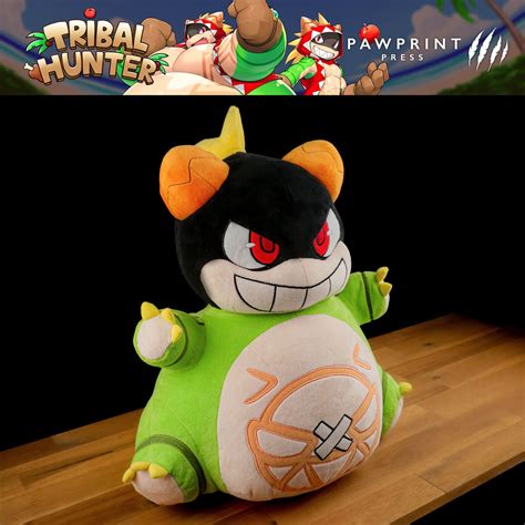 Tribal Hunter Munch Plush Pawprint Press Official Store