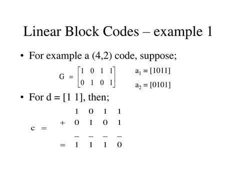 Ppt 3f4 Error Control Coding Powerpoint Presentation Free Download