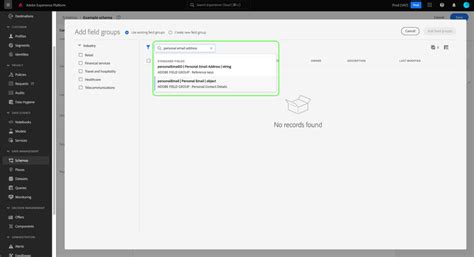 在ui中建立和編輯方案 Adobe Experience Platform