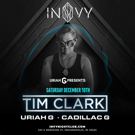 Tim Clark With And Uriah G And Cadillac G Invy Music Venue