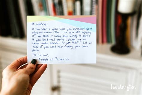 7 Delightful Ways To Say Thank You For Your Purchase” Handwrytten
