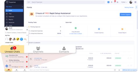 Zoho Cliq And Zoho Expense Keep Track Of All Your Expenses With