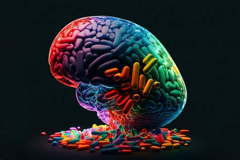 Premium Photo Concept Of Human Brain Capture Pill Medicine Realistic