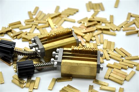 copper brass alphabet number for date coding machine