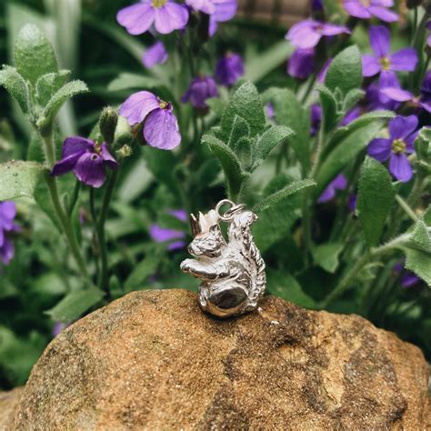 Limited Edition Royal Squirrel Necklace By Emily