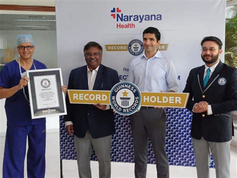 Narayana Health Sets Guinness World Record With Ecgs Healthcare Radius