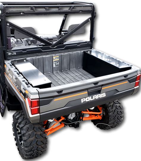 Polaris Ranger Storage Security Box Black Powder Coat Finish