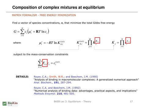 Ppt Binding And Kinetics For Experimental Biologists Lecture 3 Equilibrium Binding Theory