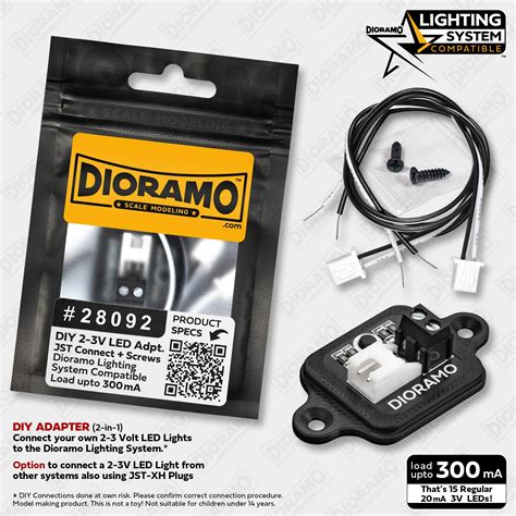 Dioramo Lighting System For Scale Models Dioramas Miniatures Diy — Dioramo Scale Modeling