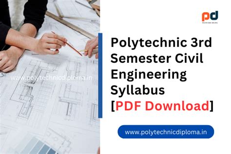 Polytechnic 3rd Semester Civil Engineering Syllabus Pdf Download