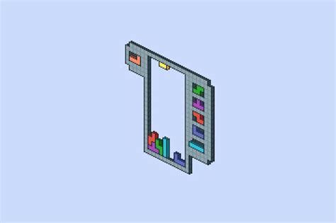 Do Isometric Tetris Pixel Art Animated  In My Style By Szymonekapel Fiverr