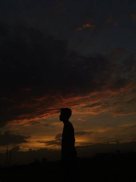 Sunset Shadow Photos Draw On Photos Shadow Photos Boy