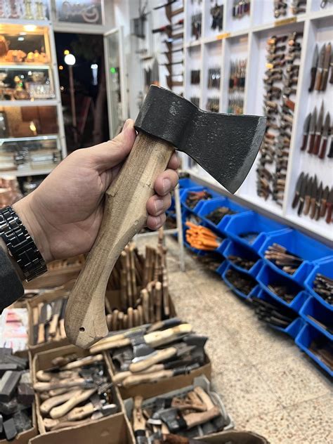 تبر آهنبر سایز کوچک تیغه فنر زنجانی ارسال با پست در تهران