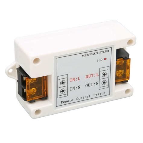 433 Mhz Interruptor Remoto Sem Fio Multifuncional Interruptor De Relé