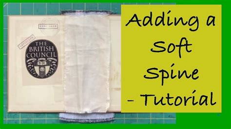 Create A Stunning Flexible Fabric Junk Journal Spine Tutorial Youtube