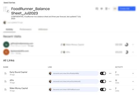 New Feature Securely Send And Track Web View Only Spreadsheets Docsend