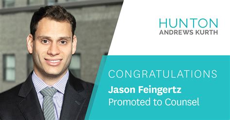 Hunton Andrews Kurth Promotes Jason Feingertz To Counsel