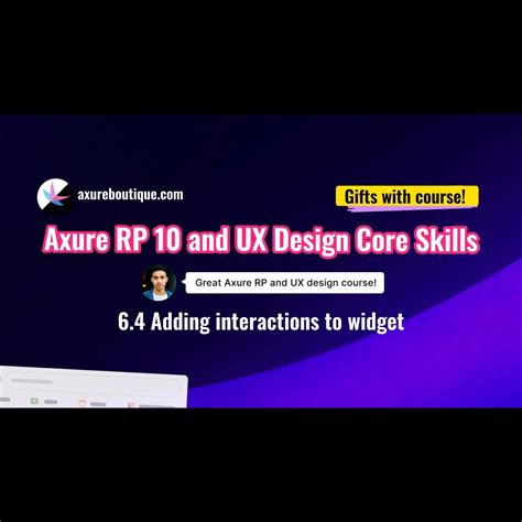Axure Rp 10 And Ux Design Core Skills Course 64 Adding Interactions
