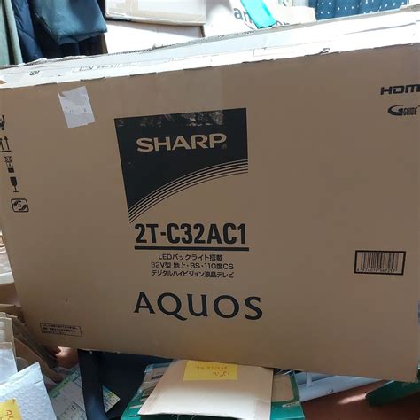 Yahooオークション 新品同様 Sharp Aquos 32v型 液晶テレビ 2t C32ac1