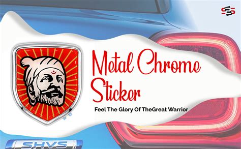 S2S Stylish 3D Metal Chrome Sticker Emblem Badge Logo For Cars Bikes