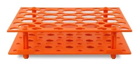 Estante Para Tubos Falcon 30 X 15 Ml E 20 X 50 Ml Laranja