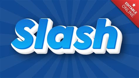Slash Blue 3d With Manga Background Text Effect Generator