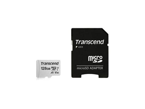 Transcend 128gb Micro SDXC C10 With Adaptor - tech.co.za
