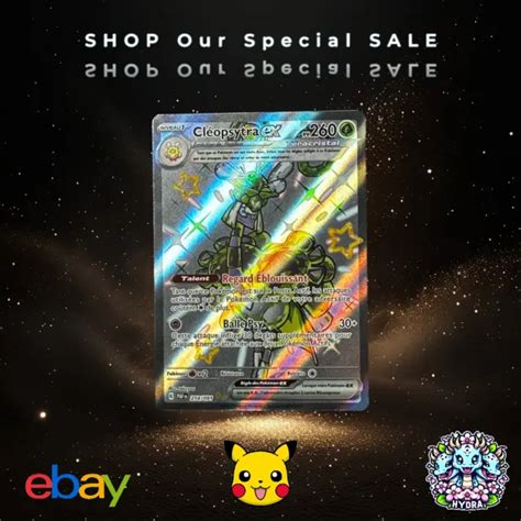 CARTE POKÉMON CLÉOPSYTRA EX 214 091 PAF SV4 5 Destinées De Paldea EUR