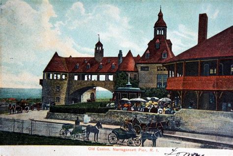 Narragansett Rhode Island An Antique Post Card History From Drawing